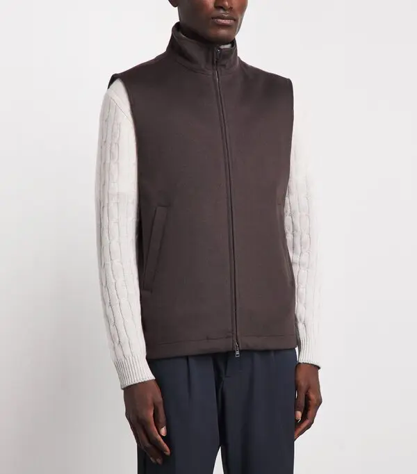 Herno Wool-cashmere Gilet