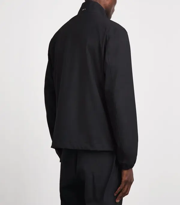Herno Technical Softshell Bomber Jacket