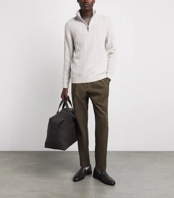 Herno Technical Drawstring Trousers - Green