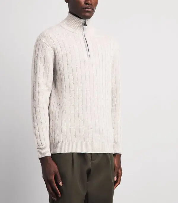 N.peal Organic Cashmere Albemarle Sweater