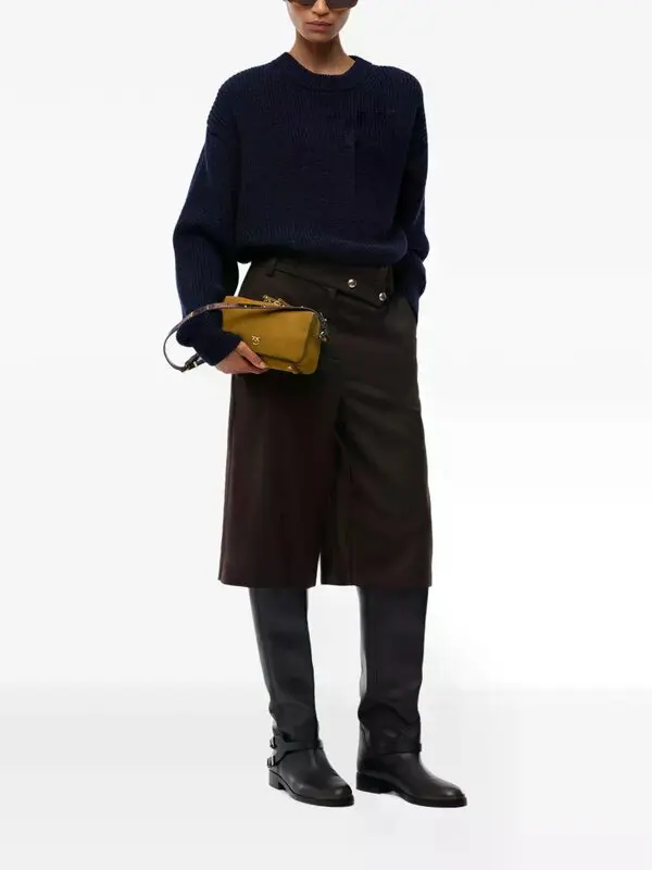 Pinko Logo-patch Pleated Trousers