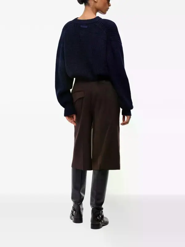 Pinko Logo-patch Pleated Trousers