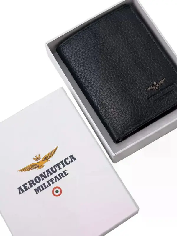 AERONAUTICA MILITARE Logo-plaque Wallet