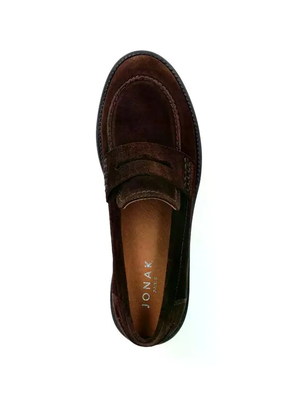 JONAK PARIS Mirna Suede Slip-on Loafers