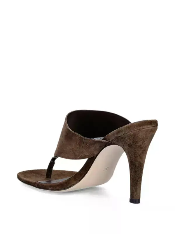 Jeffrey Campbell Marilla Suede Thong-strap Sandals