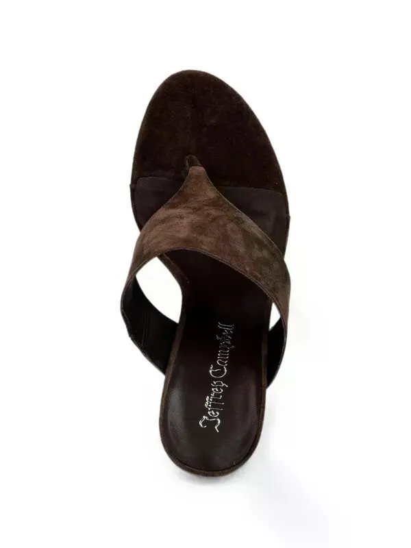 Jeffrey Campbell Marilla Suede Thong-strap Sandals