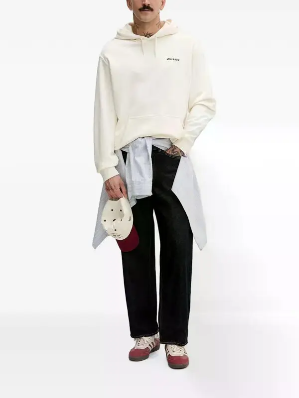 Dickies Loretto Logo-embroidered Drawstring Hoodie