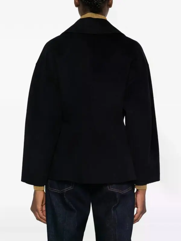 Maje Double-breasted Wool Jacket