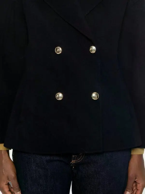 Maje Double-breasted Wool Jacket