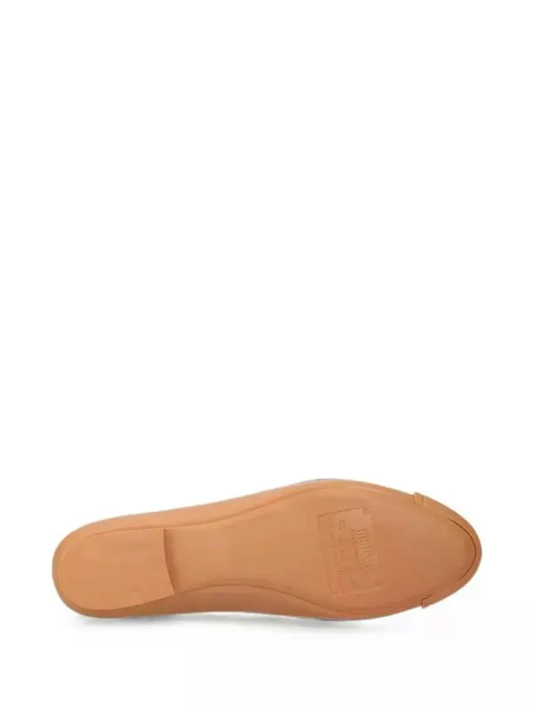 Melissa Doll Bow-detail Ballet Flats