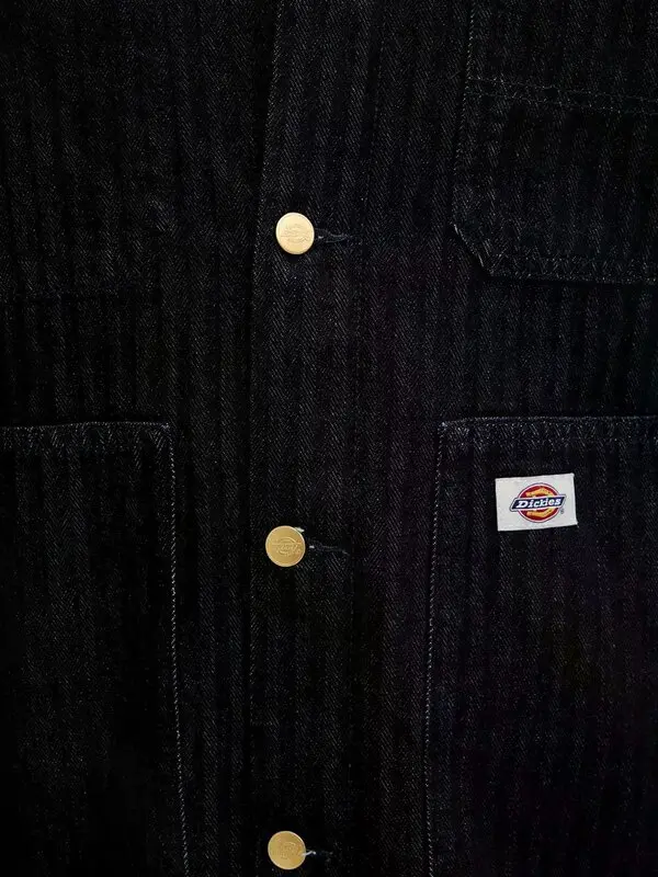 Dickies Selvedge Herringbone-pattern Denim Jacket