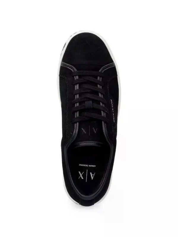 Armani Exchange Logo-print Lace-up Sneakers