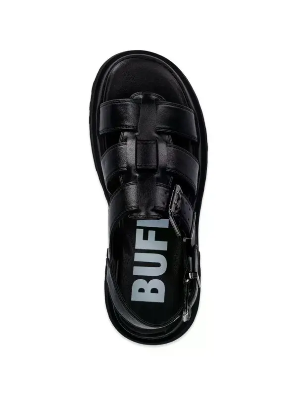 BUFFALO Pluto Buckle-fastening Caged Sandals