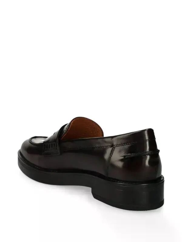 JONAK PARIS Mirna Polished-finish Penny Loafers