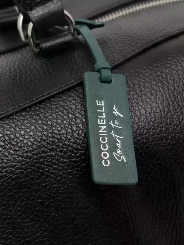 COCCINELLE Grained-leather Luggage Bag
