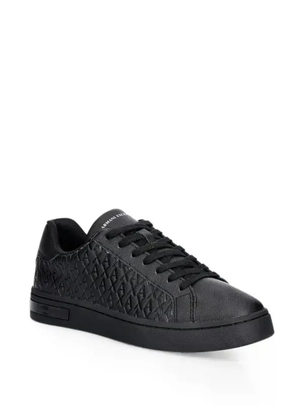 Armani Exchange Logo-embossed Lace-up Sneakers