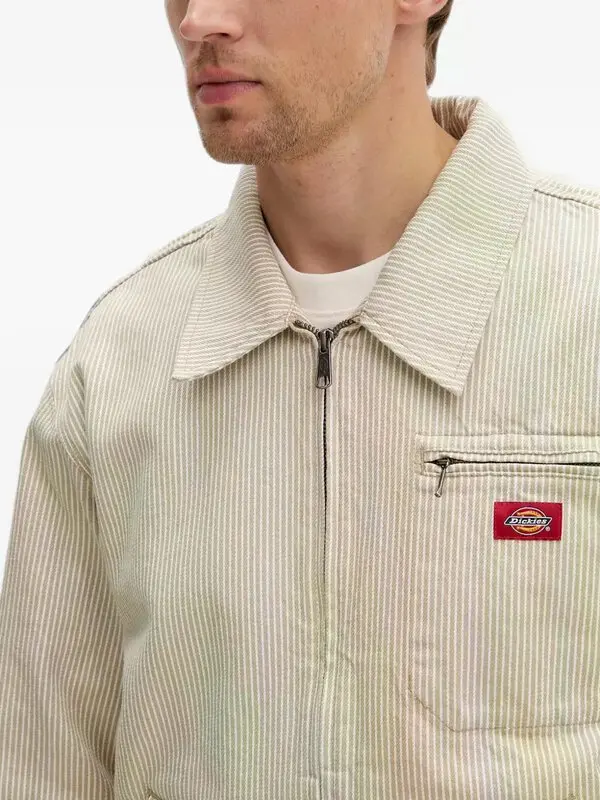 Dickies Hickory Striped Zip-up Jacket