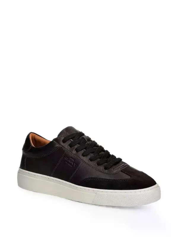 Gant Leather Suede-panelled Sneakers