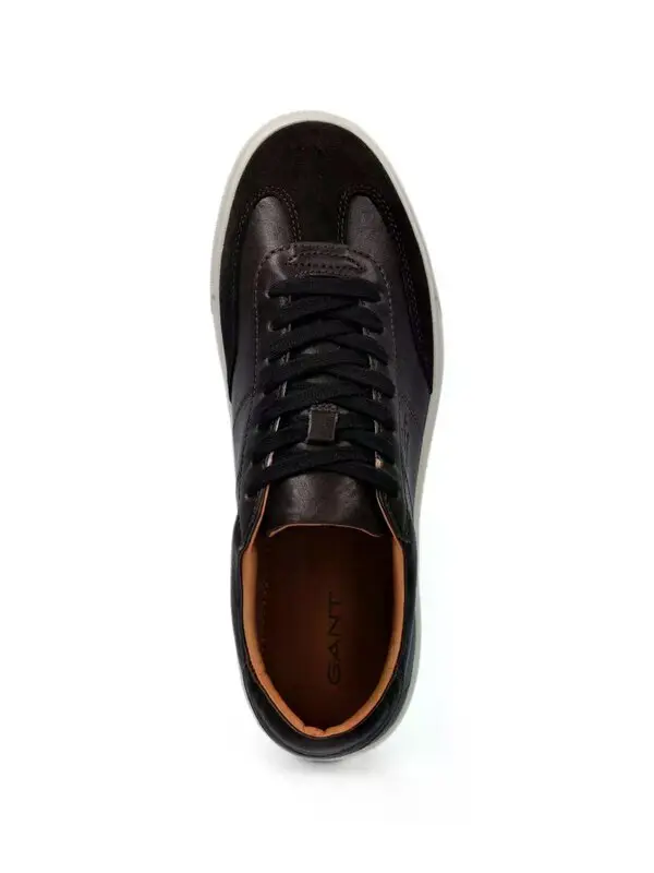 Gant Leather Suede-panelled Sneakers