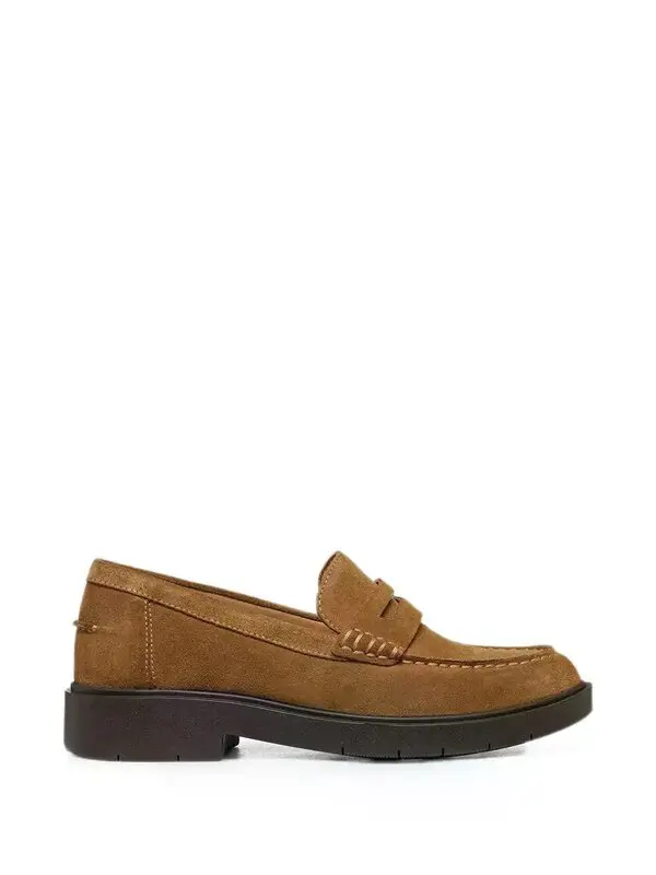 Geox Spherica Ec1 B Suede Loafers