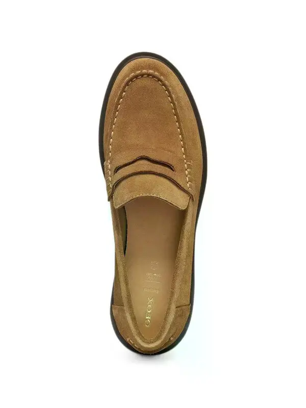 Geox Spherica Ec1 B Suede Loafers