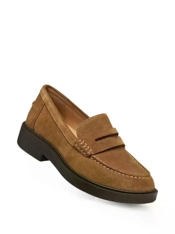 Geox Spherica Ec1 B Suede Loafers