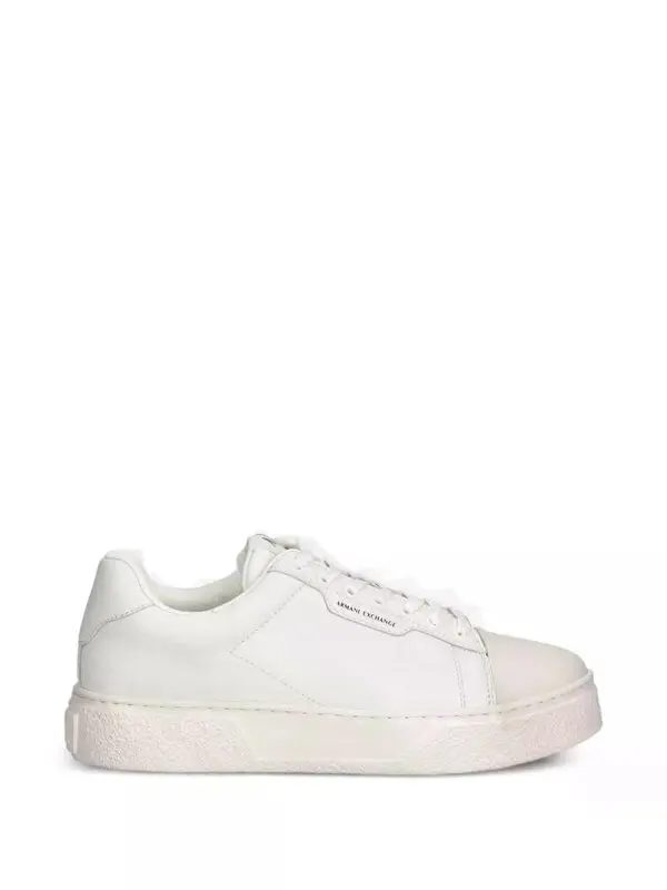 Armani Exchange Low-top Leather Sneakers
