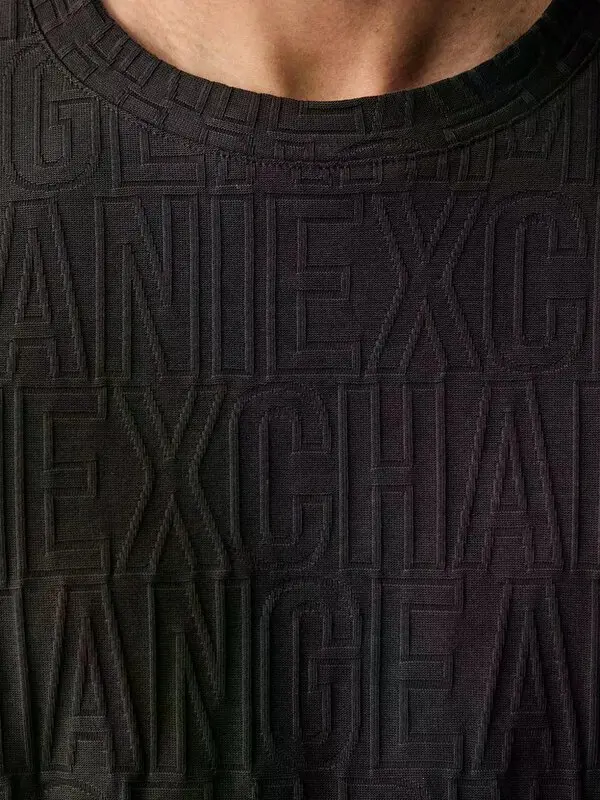 Armani Exchange Logo-jacquard Short-sleeve T-shirt