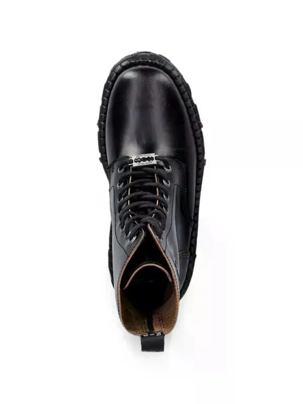 NEW ROCK Platform Lace-up Boots