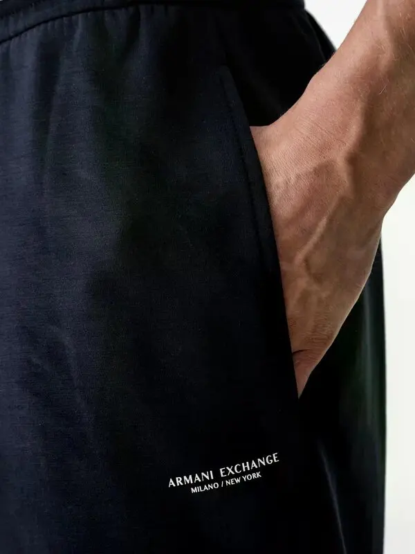 Armani Exchange Drawstring-waist Track Pants