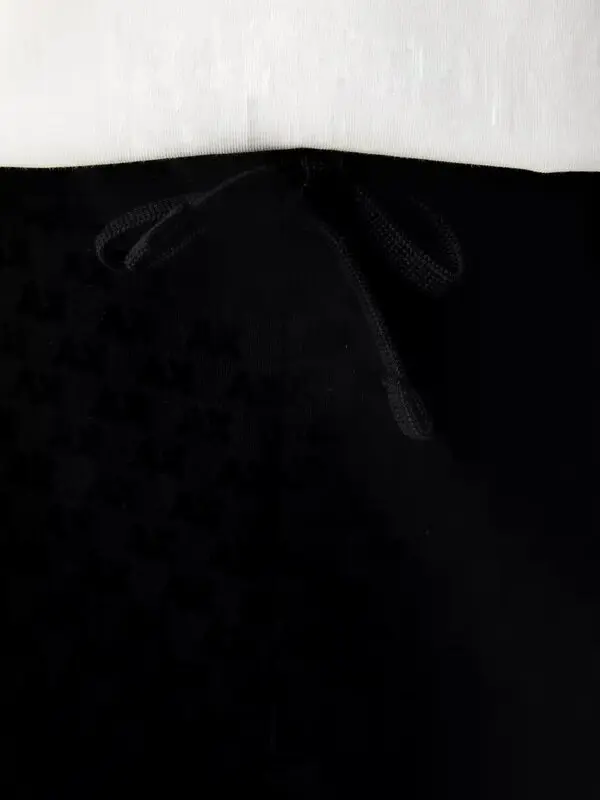 Armani Exchange Monogram-pattern Drawstring Track Pants