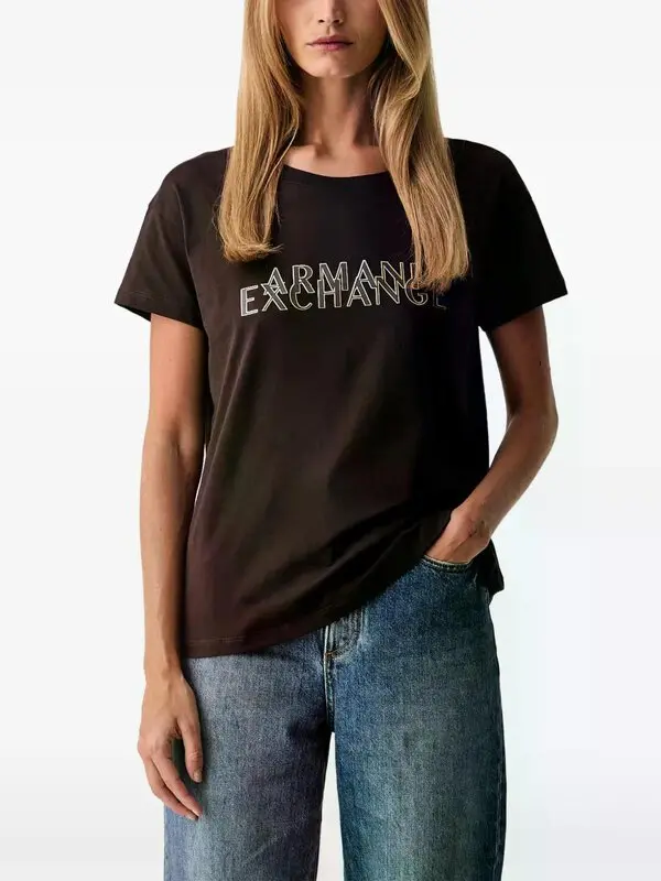 Armani Exchange Logo-print T-shirt
