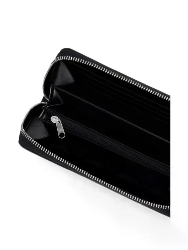 Armani Exchange Logo-print Zip-around Wallet