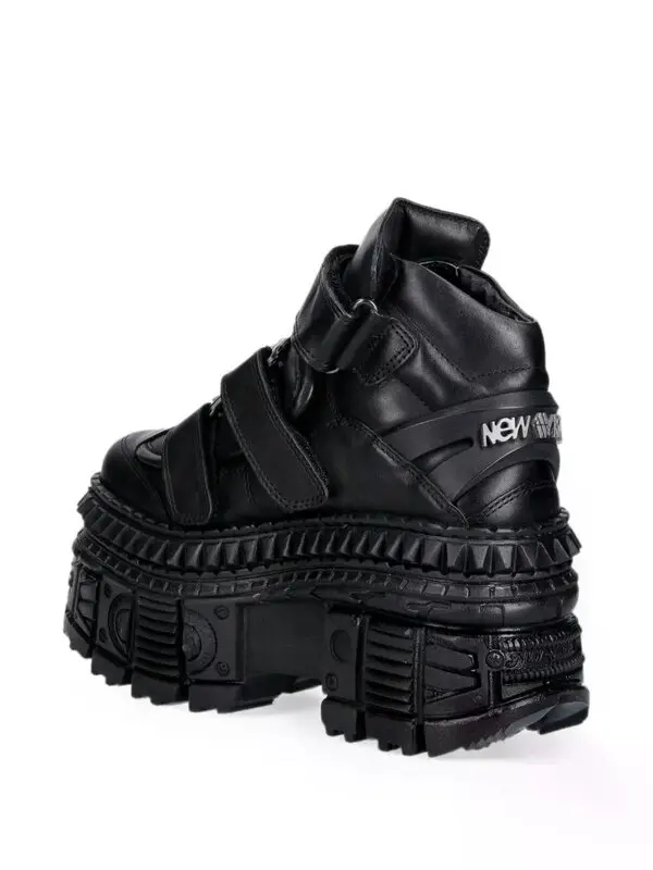 NEW ROCK Touch-strap Platform Sneakers