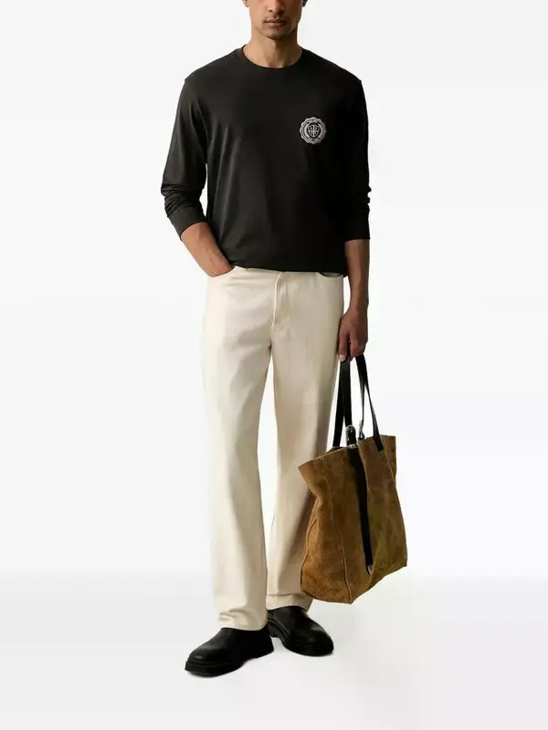 Armani Exchange Logo-detail Long-sleeved T-shirt