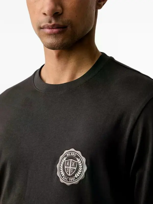 Armani Exchange Logo-detail Long-sleeved T-shirt