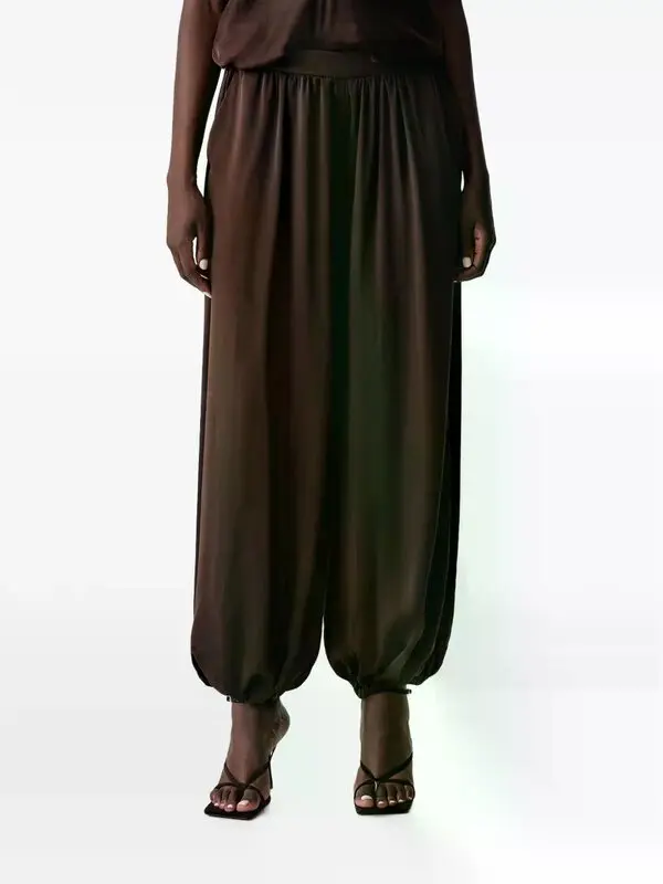 Bardot Nikola Gathered-cuff Trousers