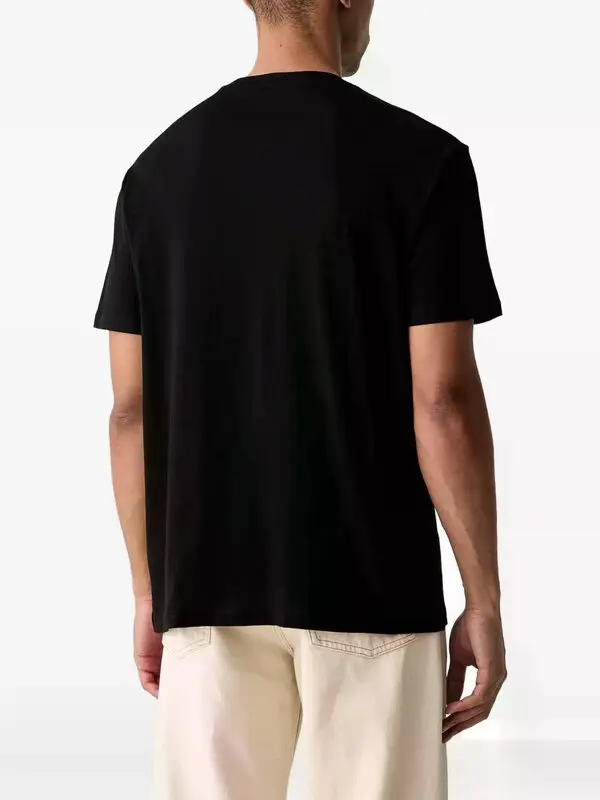 Armani Exchange Logo-embossed T-shirt