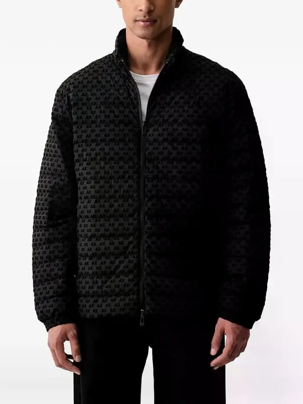Armani Exchange Logo-print Quilted Jacket