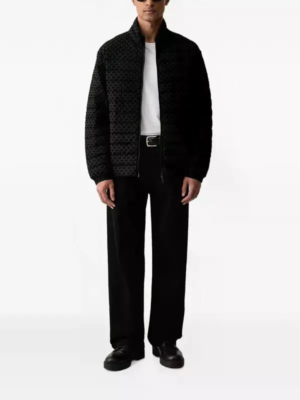 Armani Exchange Logo-print Quilted Jacket
