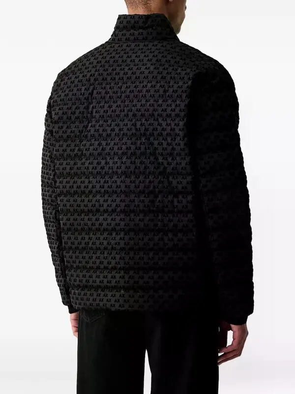Armani Exchange Logo-print Quilted Jacket