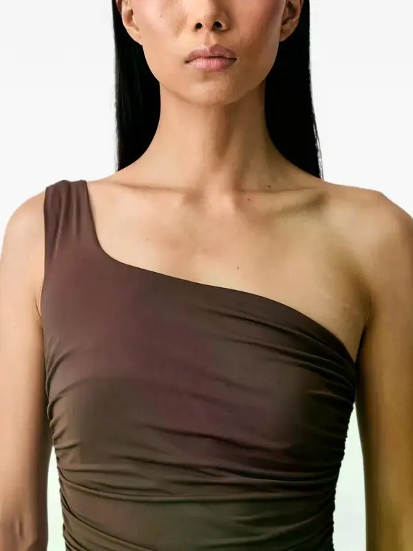 Bardot Dion One-shoulder Ruched Top