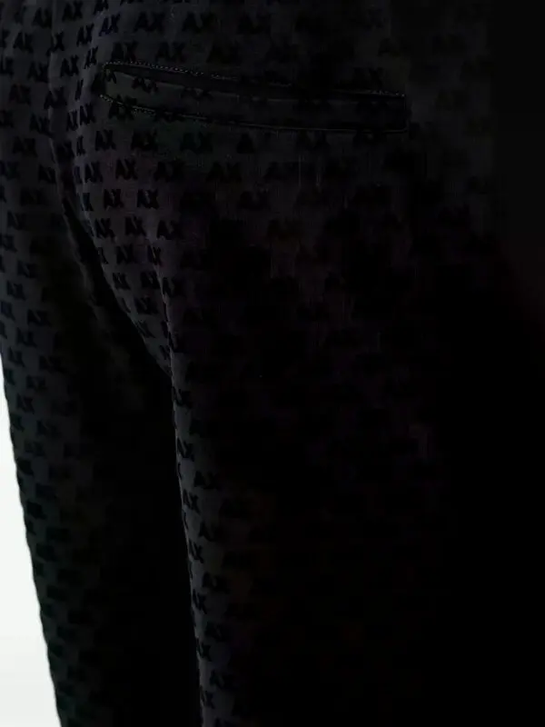 Armani Exchange Logo-pattern Track Pants