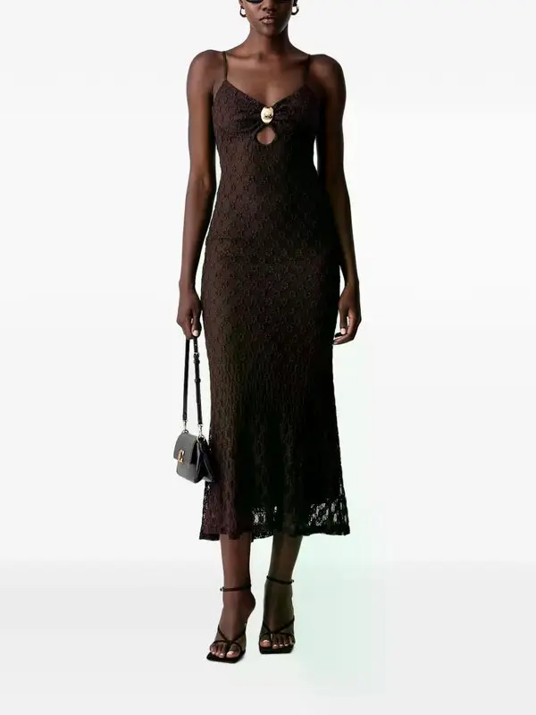 Bardot Karla Floral-lace Midi Dress