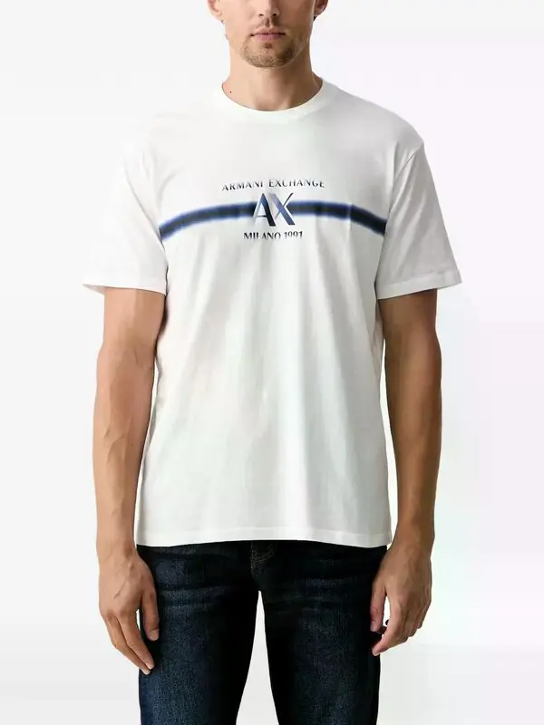 Armani Exchange Logo-print Cotton T-shirt