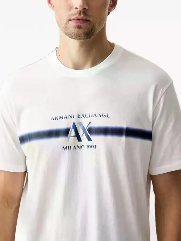 Armani Exchange Logo-print Cotton T-shirt