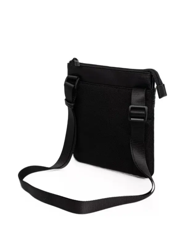 Armani Exchange Logo-patch Zip-fastening Messenger Bag