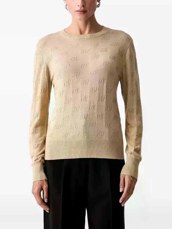 Armani Exchange Logo-jacquard Sweater