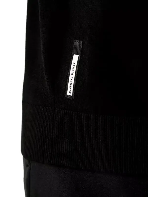 Armani Exchange Logo-patch Sweater