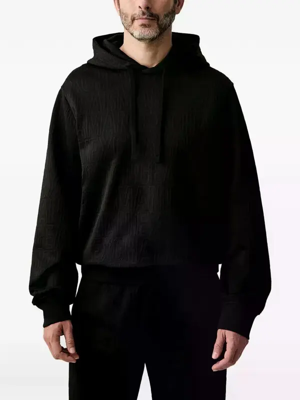 Armani Exchange Logo-jacquard Hoodie